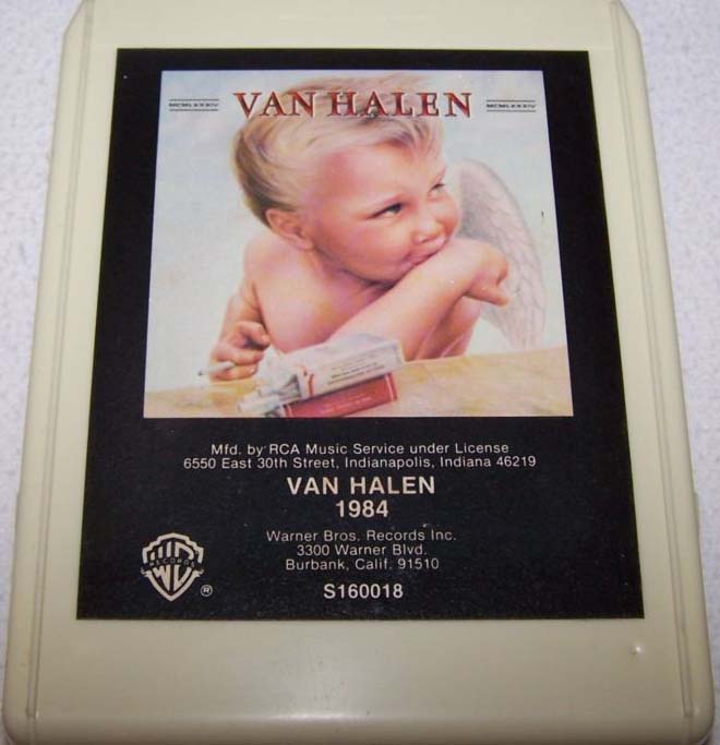 8 Tracks Rock: Rare 8 Track Tape - Van Halen: 1984