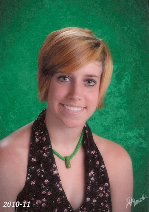 Kaufman Kronicles: Zoe's School Portraits - 10th Grade - Fall 2010