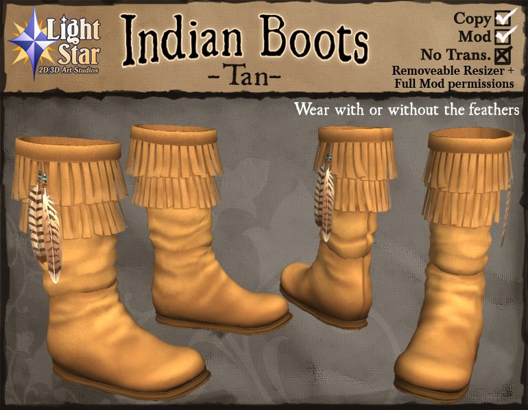 *LightStar Studios: Indian Boots