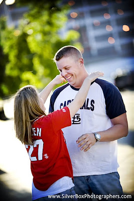 barry + jana | busch stadium and beyond — SilverBox Photographers