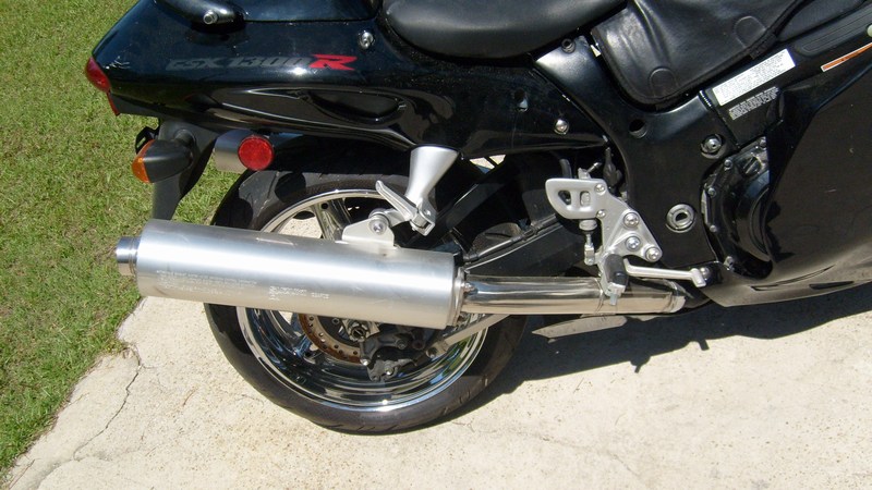 Collins Bike Sales: 2002 GSXR 1300 Hayabusa - Theft recovery $4000 - SOLD