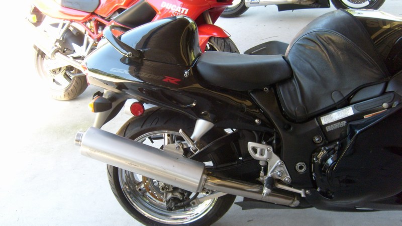 Collins Bike Sales: 2002 GSXR 1300 Hayabusa - Theft recovery $4000 - SOLD