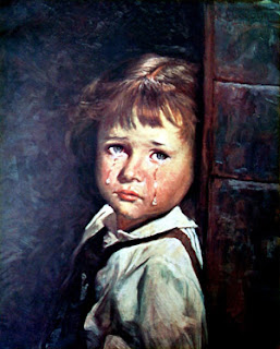 Mystery the "curse of the Crying Boy Painting" in Yorkshire The ...