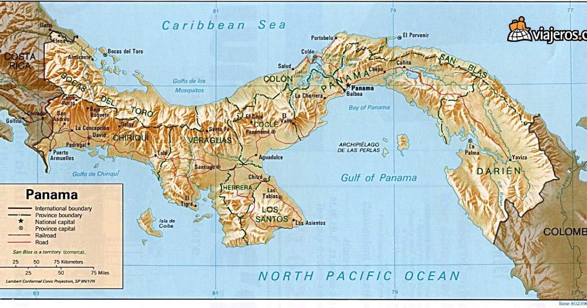 Panamà en su aspecto fìsico: EL RELIEVE