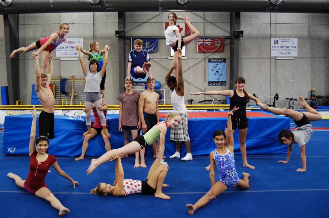 Oakville Gymnastics Club Acrobatic Gymnastics Team: October 2010