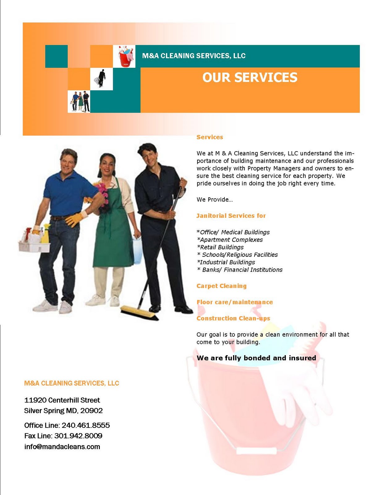 M & A Cleaning Services