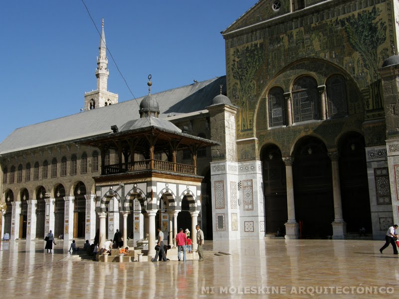 MY ARCHITECTURAL MOLESKINE®: THE GREAT MOSQUE OF DAMASCUS