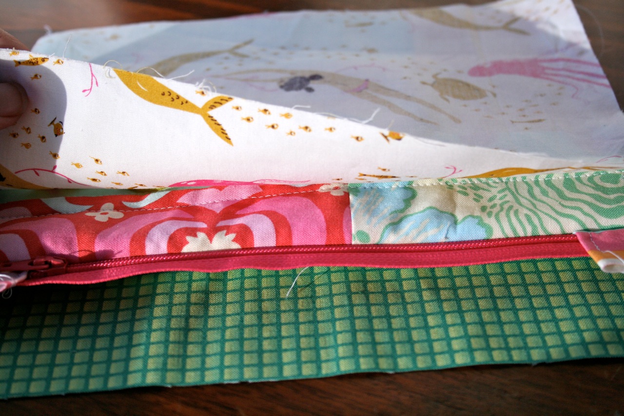 .Zippered Pouch Tutorial. • Make It Perfect