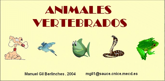 Los Animales Vertebrados: Desarrollo del tema