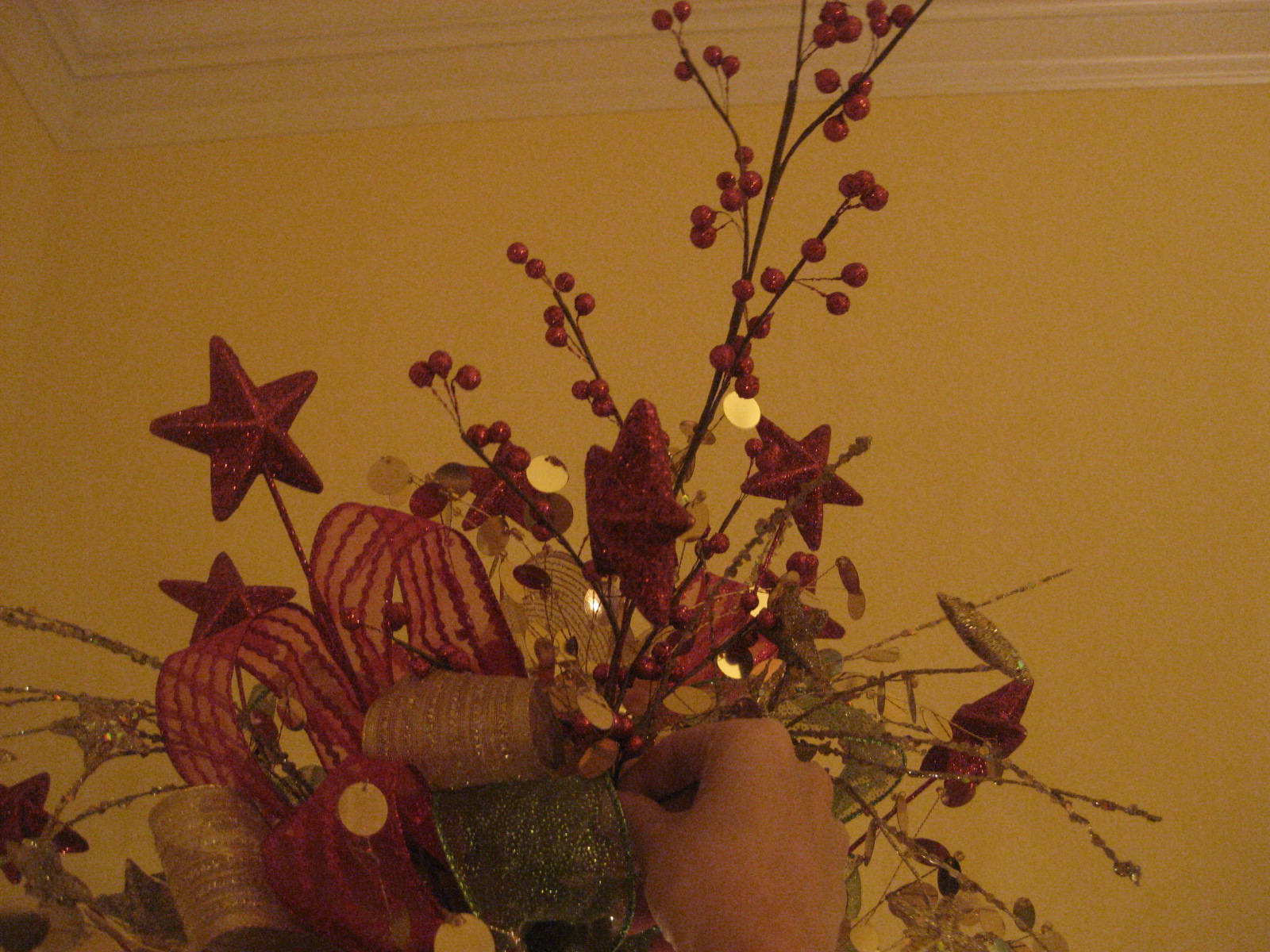 Kristen's Creations: How To Make A Tree Topper! (Bow Tutorial)