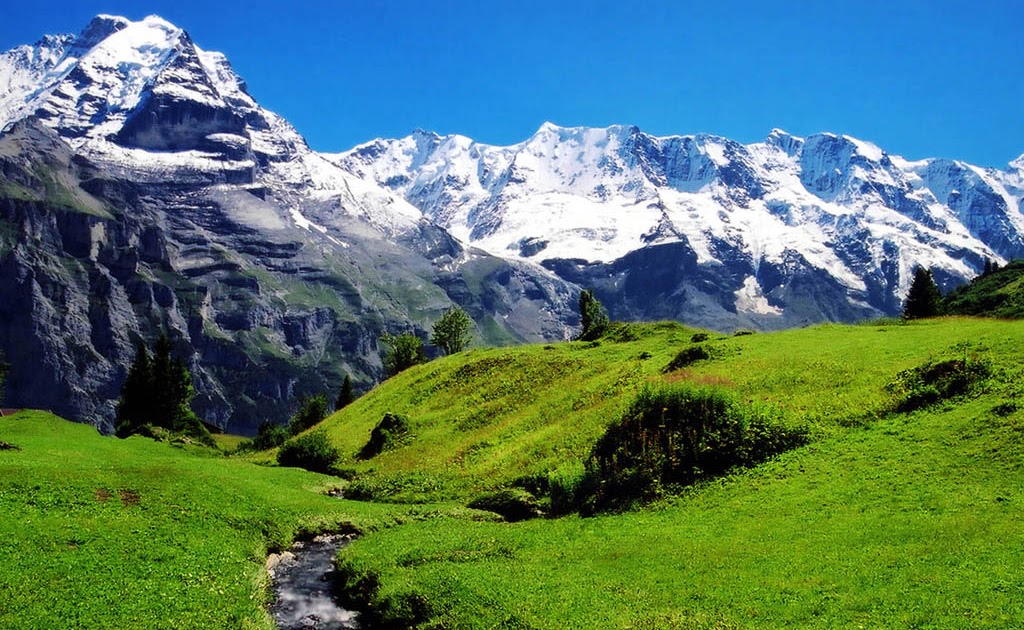 Cores, Natureza e Vida: Alpes