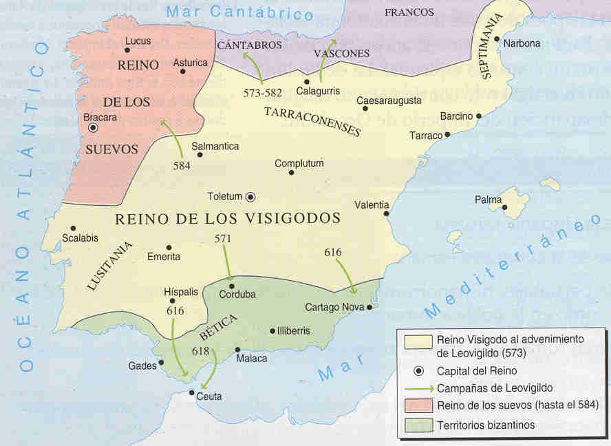 Pasajes de la Historia VIII: Don Rodrigo y el fin de los Visigodos.