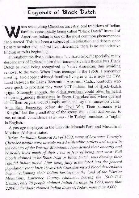 Black Dutch Native Americans: Black Dutch Native Americans