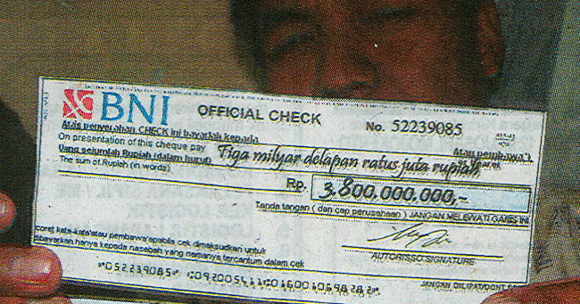 Hati-hati Peredaran Cek Palsu - Edwin Online