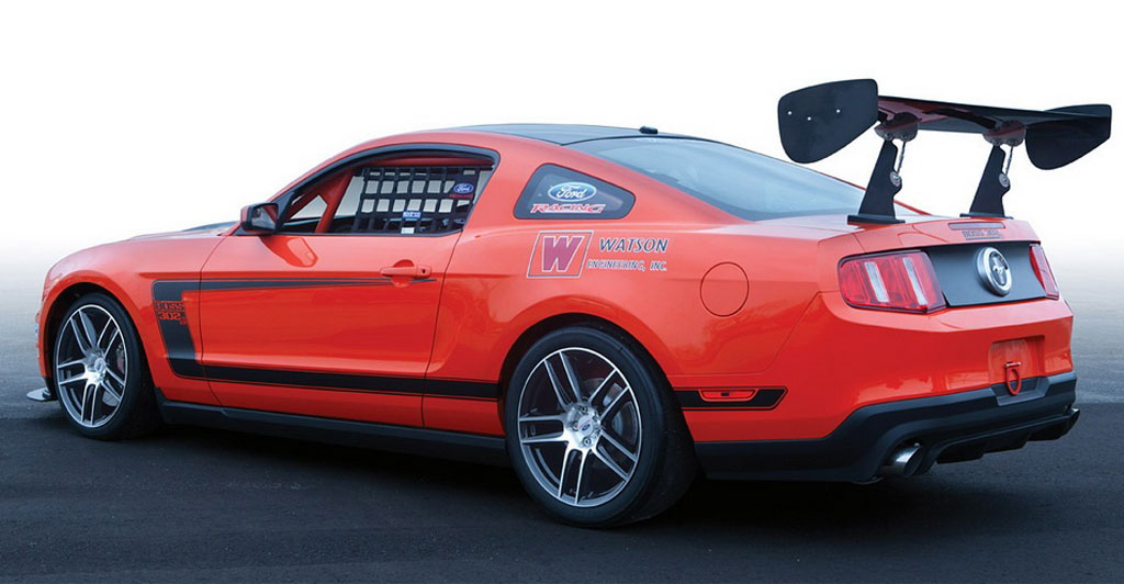 Auto Modification: 2012 Ford Mustang Boss 302S by Ford Racing