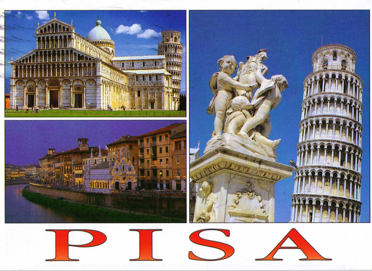 POSTCARD EXCHANGE: ITALY - Pisa