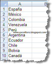 VBA: Concatenar elementos de una lista. | EXCEL FORO: Un blog de Excel