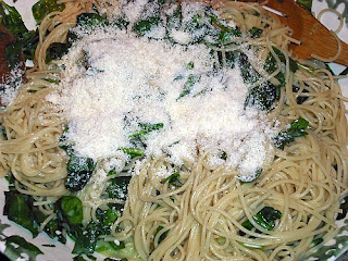 Culinary Alchemy: "Creamed" Spinach Pasta - Spaghettini with Mascarpone ...