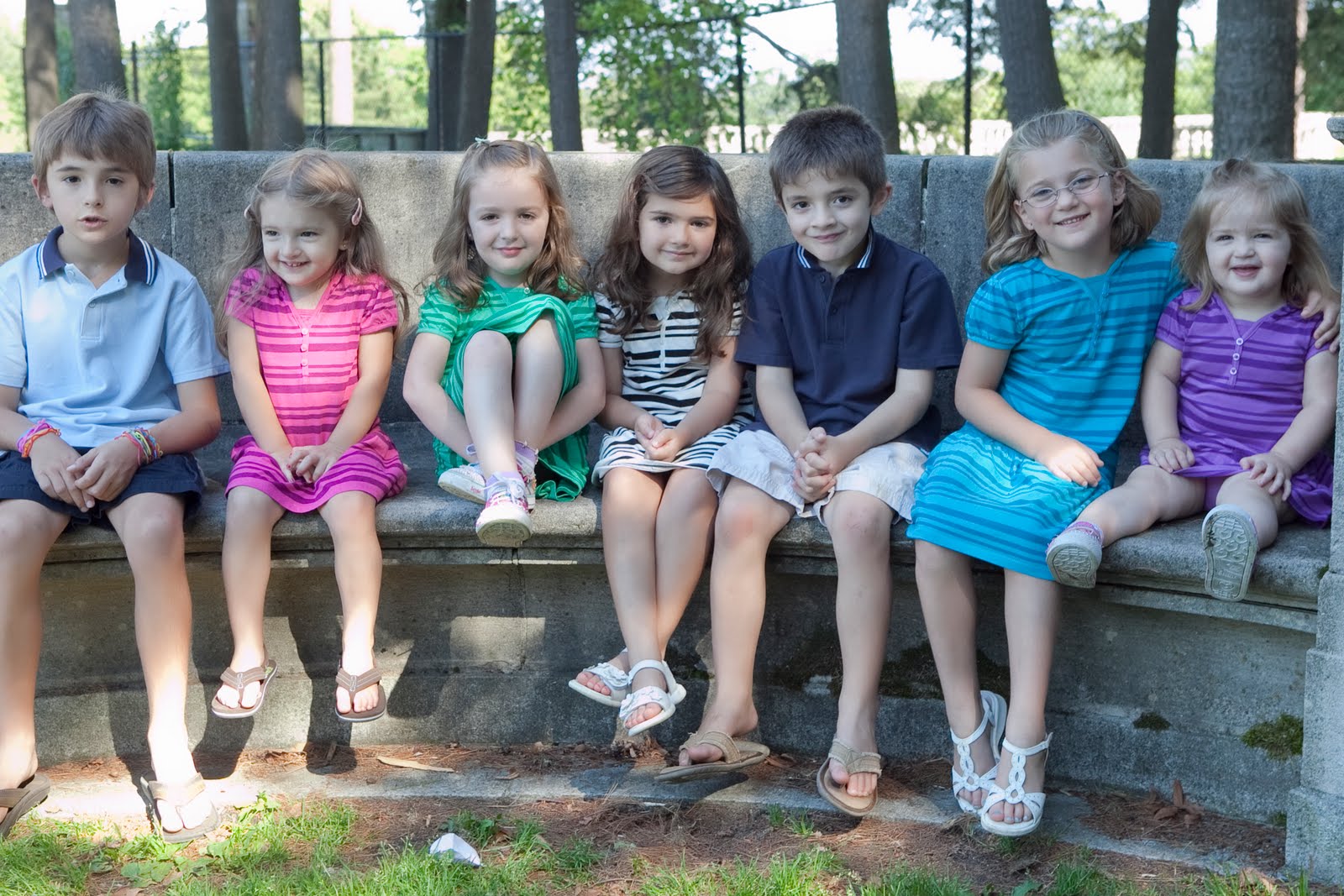 My Blog: SEVEN kids under the age of SEVEN