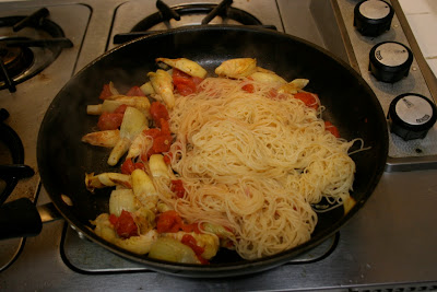 my little artichoke: Capellini pasta