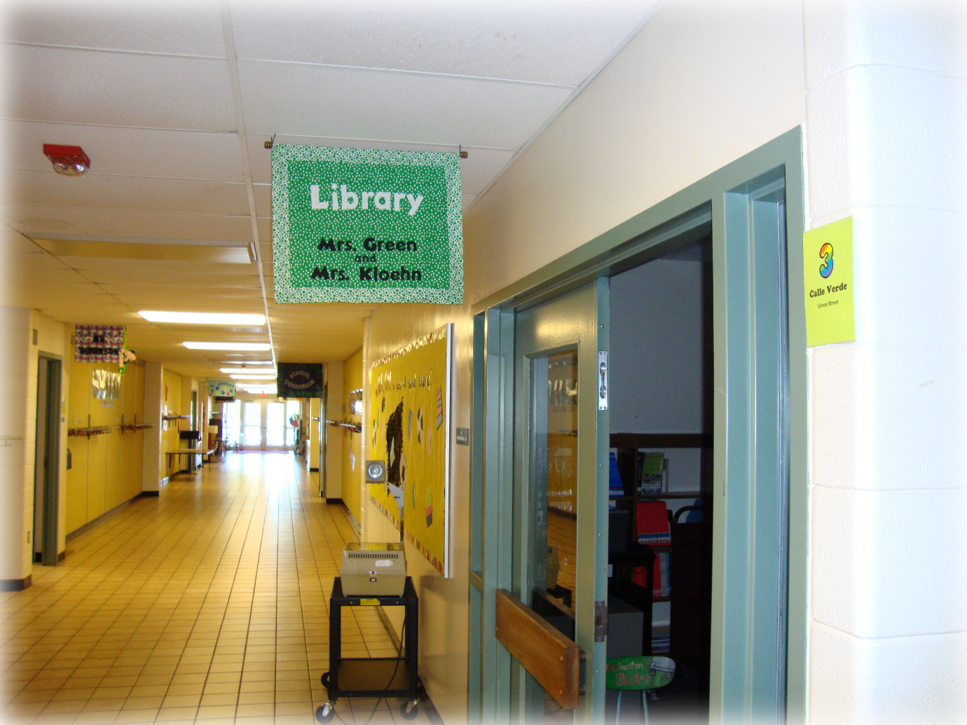 MicheleGreen.com: Hallway Banner