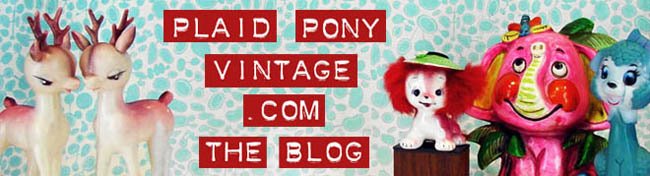 Plaid Pony Vintage: Vintage Tea Towels...