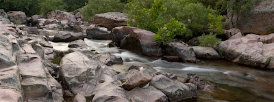 missouri nature photography: Castor River Panorama
