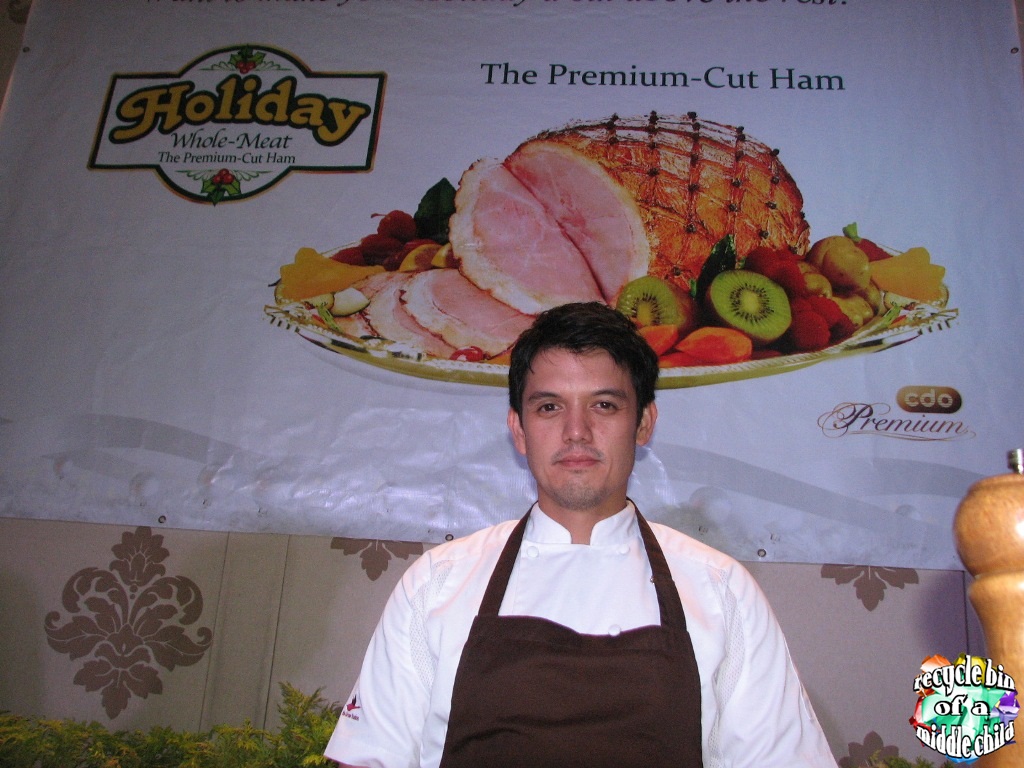 lafanggero: CDO Holiday Ham with Chef Rob Pengson