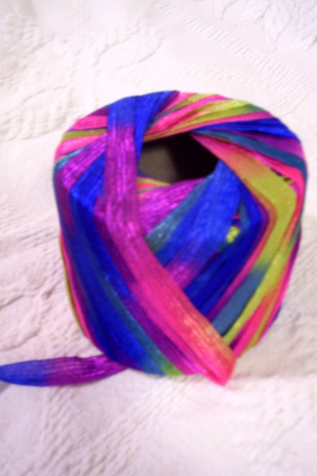 Roots of Simplicity: Craft of the Week: Ribbon Wrapped Ring Toss Game