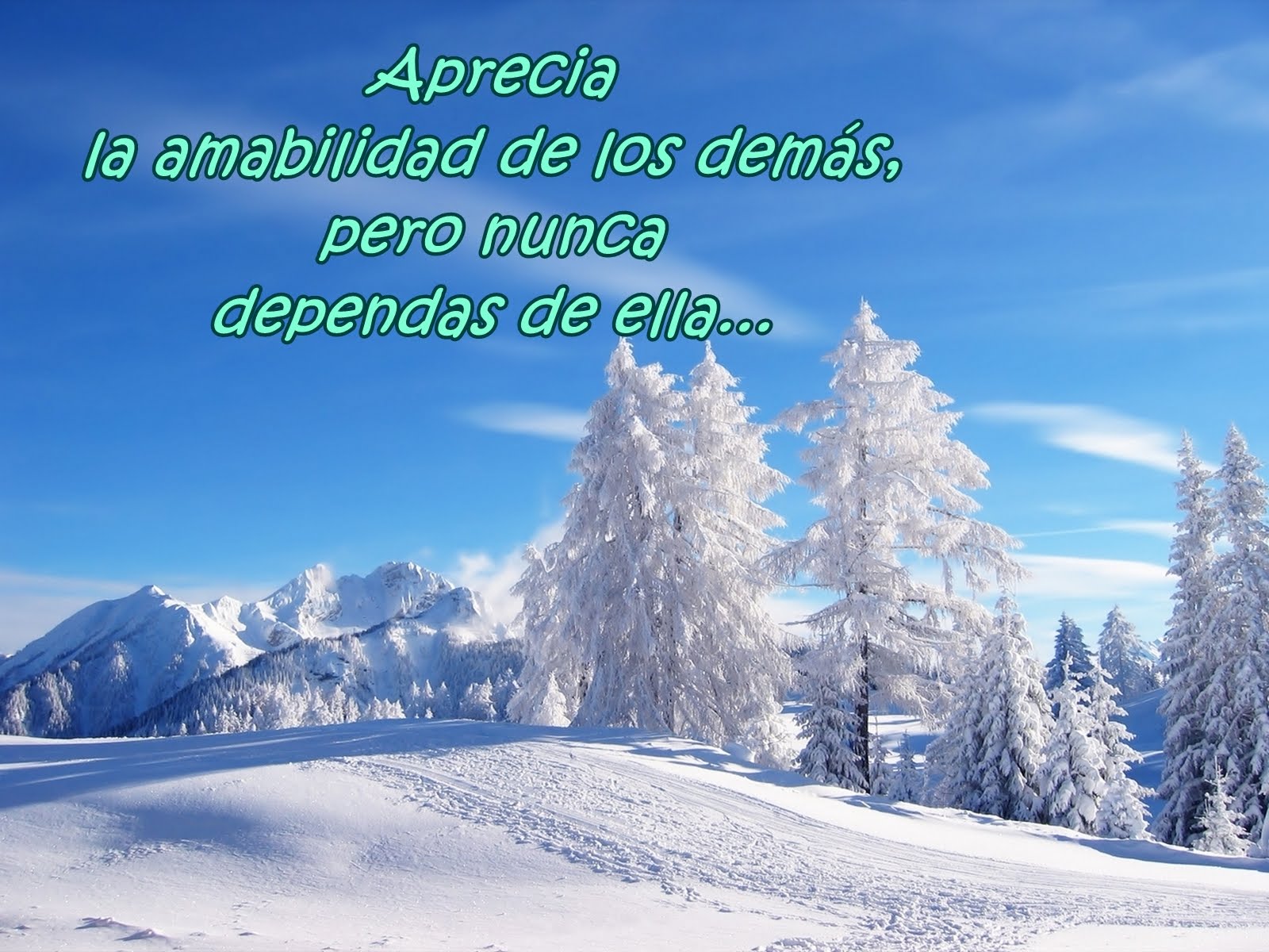 Mis mejores frases...: la amabilidad...