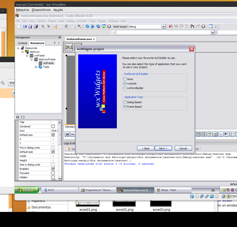 El Laboratorio: Configurando wxWidgets para Code::Blocks en Windows