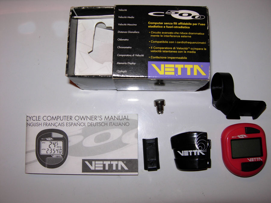 CATÁLOGO DE LA BICI RETRO: VETTA C500