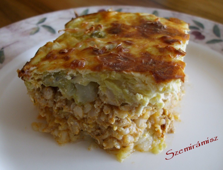 Szemirámisz függőkertje: Rakott kínai kel