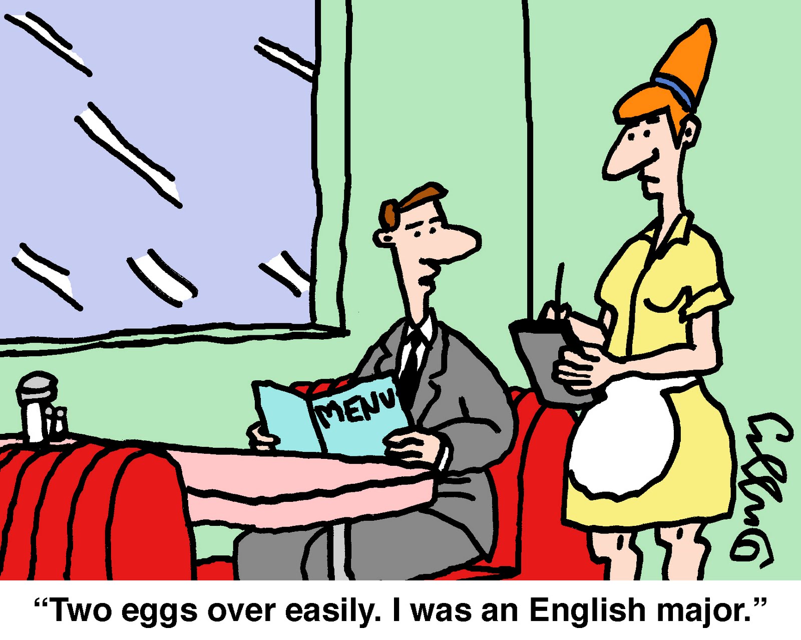 NIGHT DEPOSITS: HIGHBROW BREAKFAST HUMOR