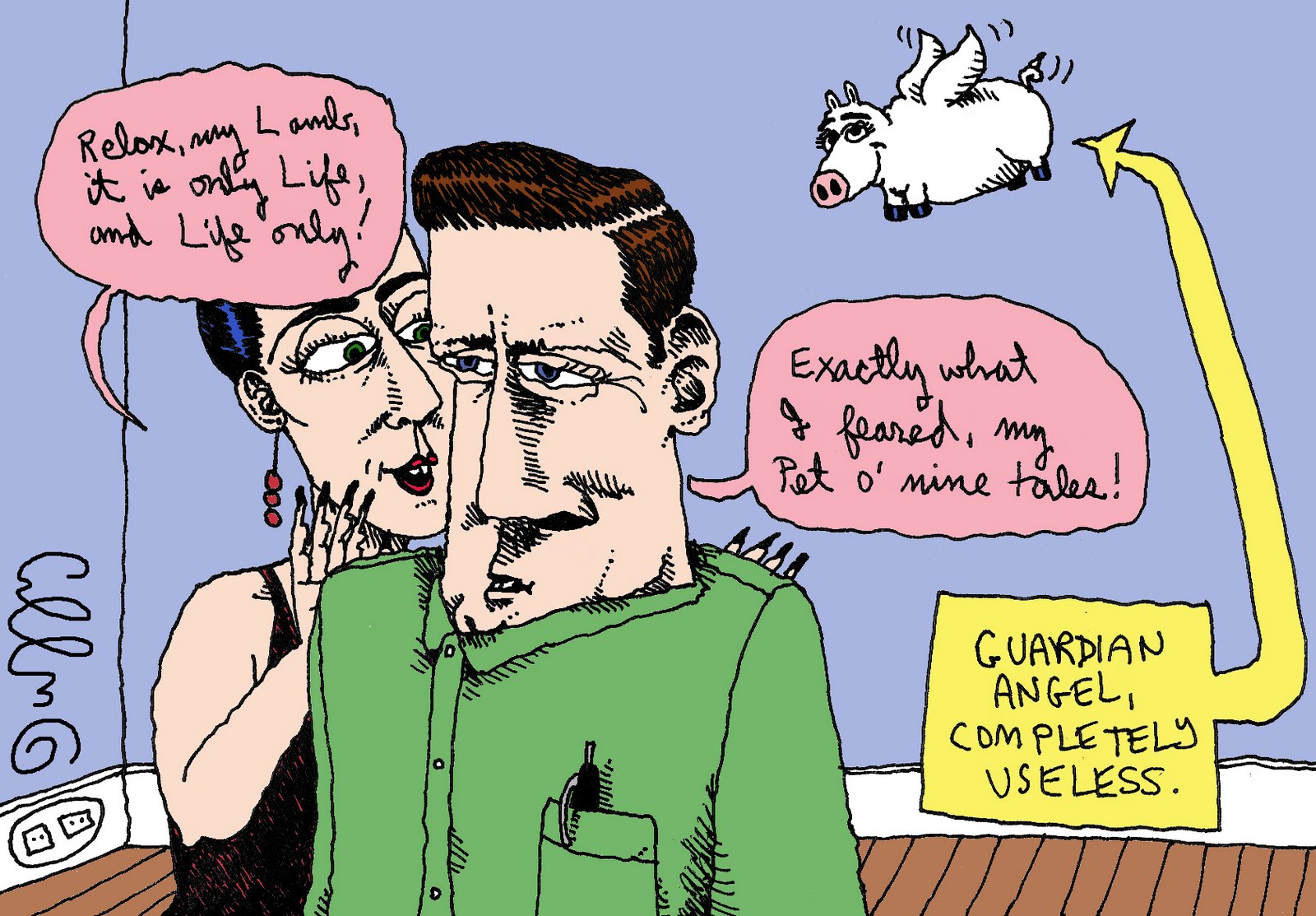 NIGHT DEPOSITS: FLYING PIG TUESDAY SHOOTS ITS WAD