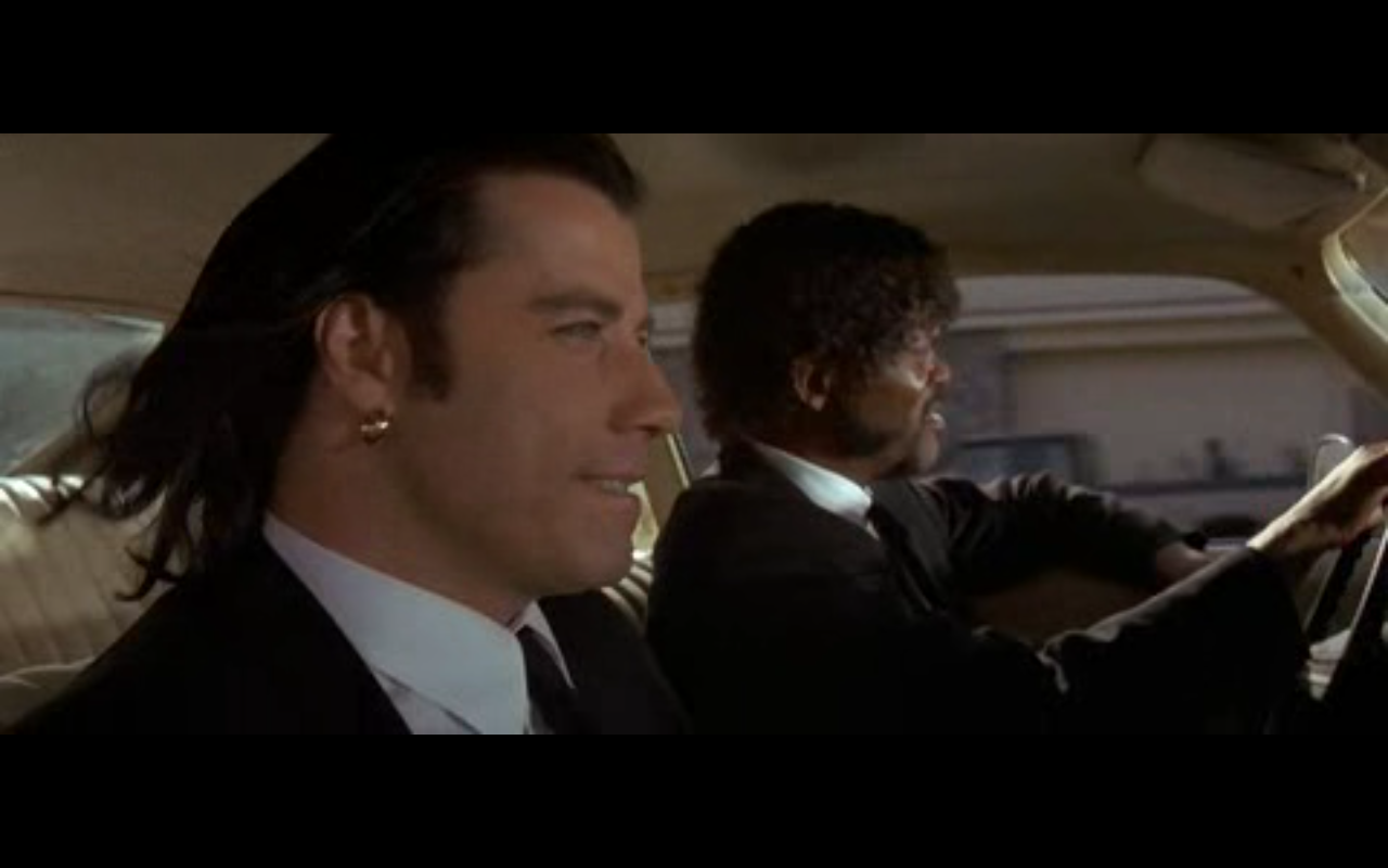 Design Context: Pulp Fiction, Movie Screenshots