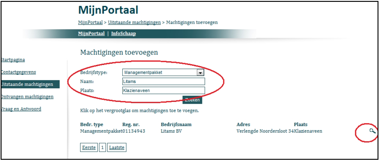 Litams Nederland: VKI register bij InfoSchaap of InfoGeit