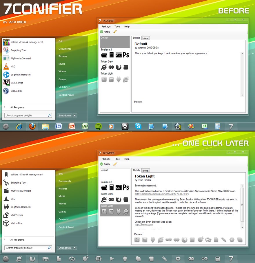 WINDOWS 7: CHANGE YOUR ICONS IN WINDOWS 7!!!