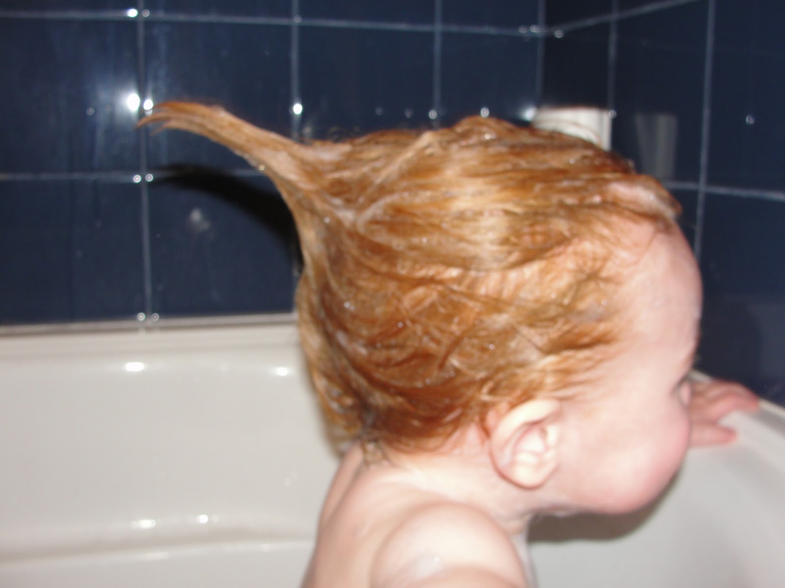 mediocre mama: Larry's Hair and Lennon's Haircut