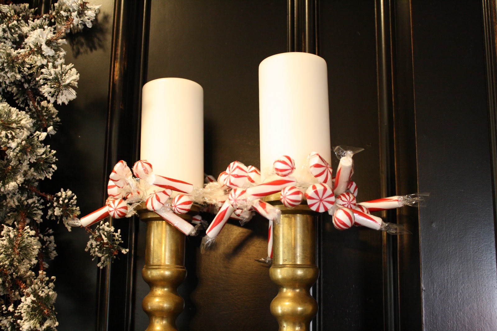 Tres French Hens: Floral Pick Candle Ring