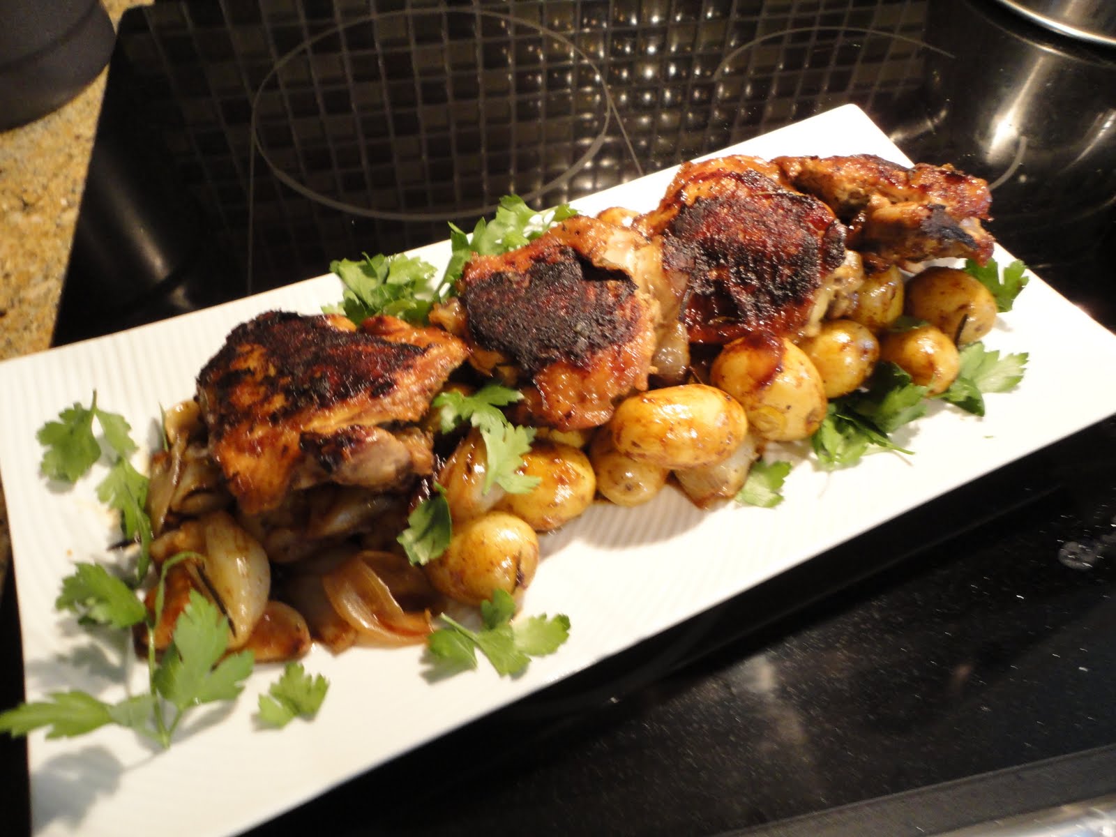 curious in the kitchen: crispy chicken