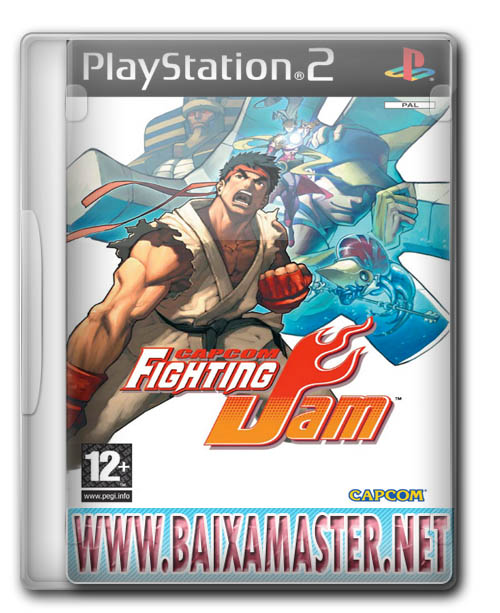 Capcom Fighting Jam [PS2] - Novo Jogos IL