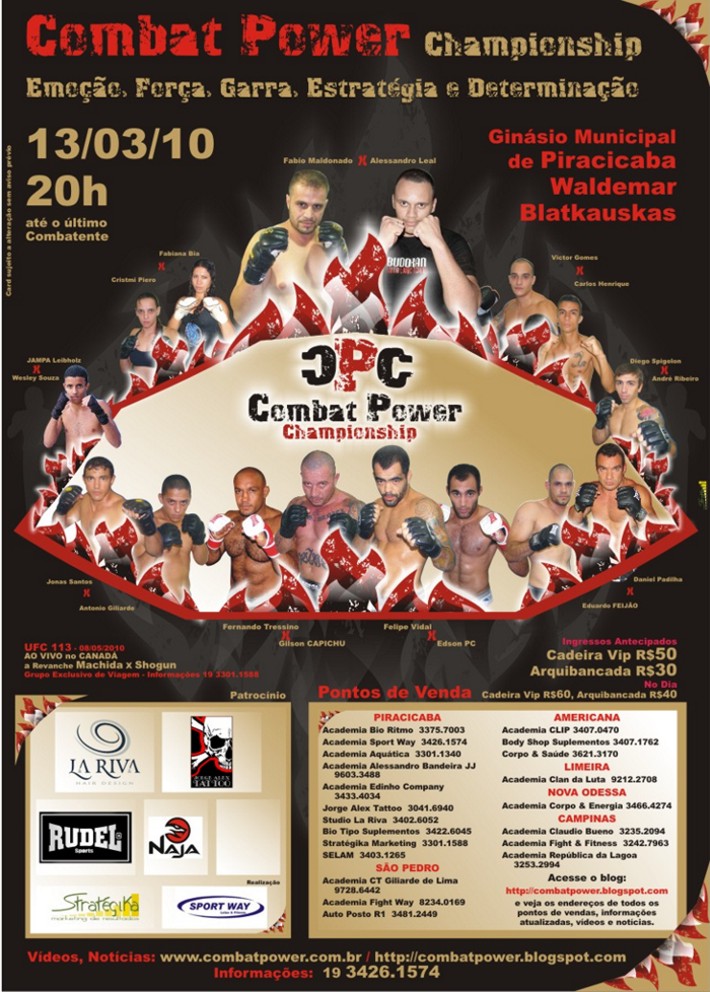 Combat Power Championship: Daniel Padilha (Tozi JJ)