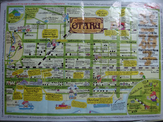HowToTravelJapan: แผนที่เที่ยวโอตารุ Otaru Guide Map