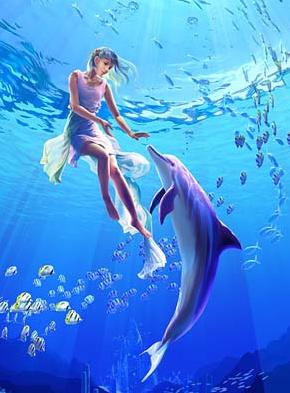 The Girl on the Move....: AM I A DOLPHIN GIRL...??