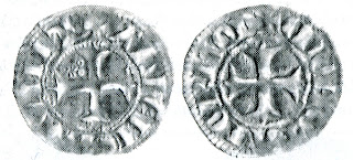 Monnaies d'Yonne: Un denier de Tonnerre d’Eléonore de Savoie (1304-1308)