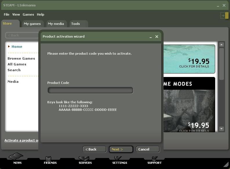 CD-KEY Steam Gratuit: Instalare Counter-Strike:Source