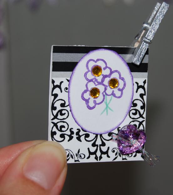 Naturally Me Creations: Teeny Tiny Mini Note Card