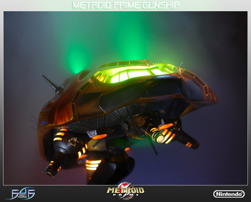 El Coleccionista: Replica del primer Metroid Gunship