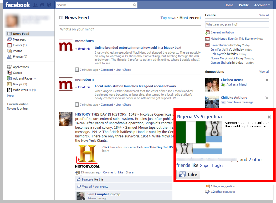 Wild Fusion: Facebook Engagement Ads –Consumer Engagement redefined